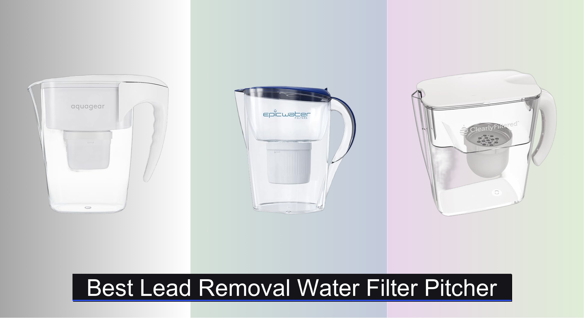 8 Best Lead Removal Water Filter Pitchers to Buy in 2026
