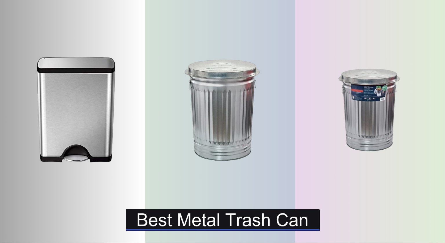 7 Best Metal Trash Cans of 2026