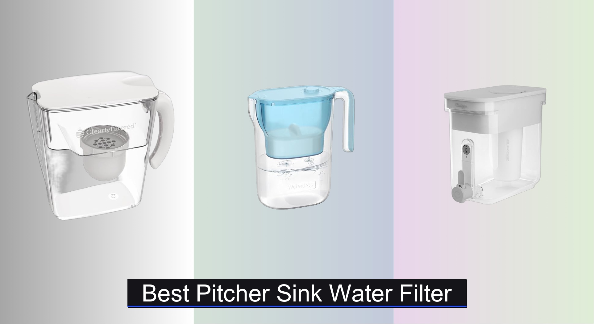 7 Best Pitcher Sink Water Filters to Buy in 2026