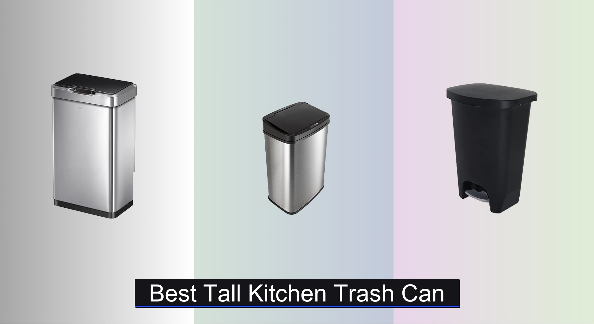 8 Best Tall Kitchen Trash Cans to Buy in 2026