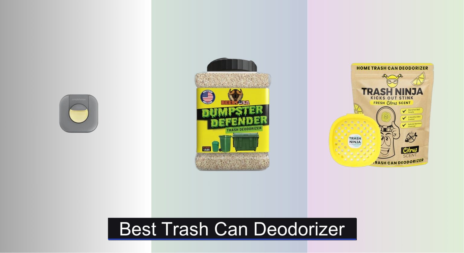 9 Best Trash Can Deodorizers to Buy in 2025