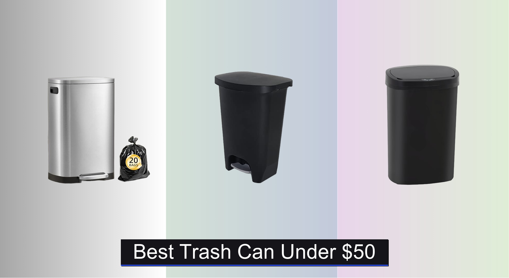 8 Best Trash Cans Under $50 to Buy in 2026