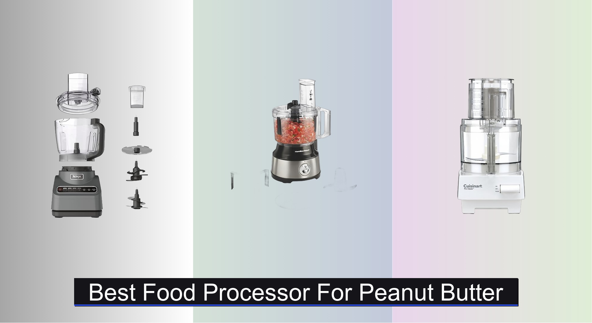 4 Best Food Processors for Peanut Butter 2026