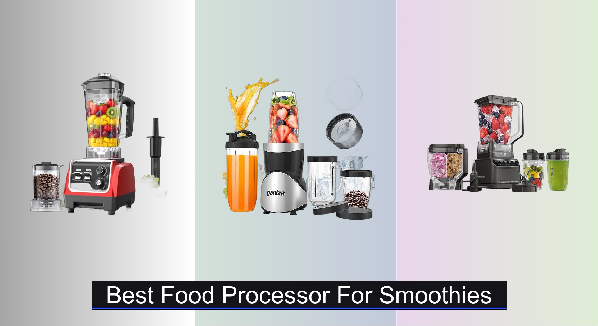 6 Best Food Processors for Smoothies 2026