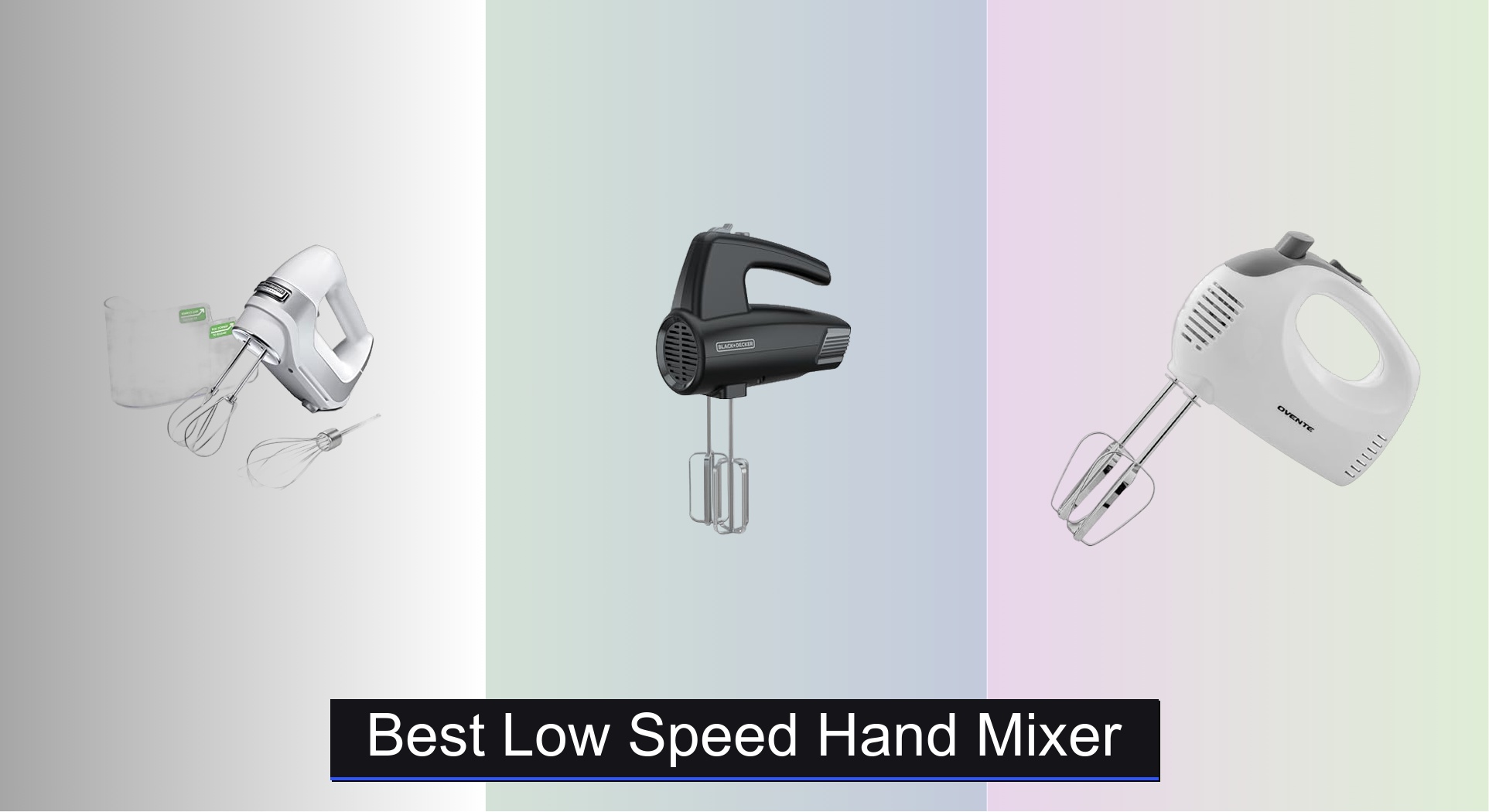 6 Best Low Speed Hand Mixers of 2026