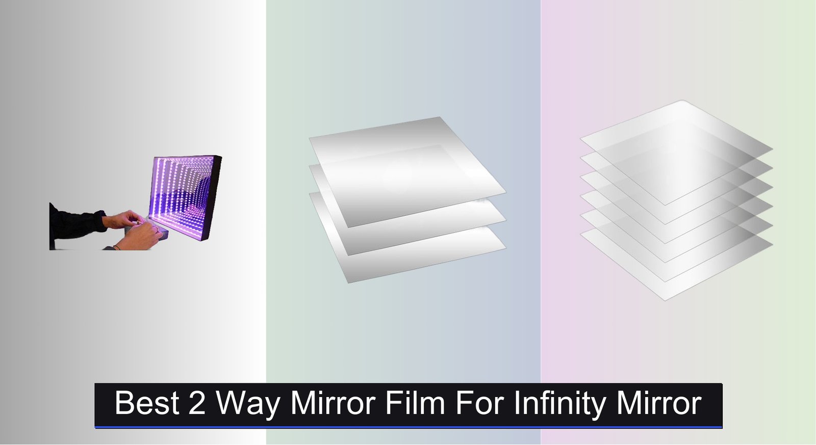 7 Best 2 Way Mirror Film for Infinity Mirror 2026