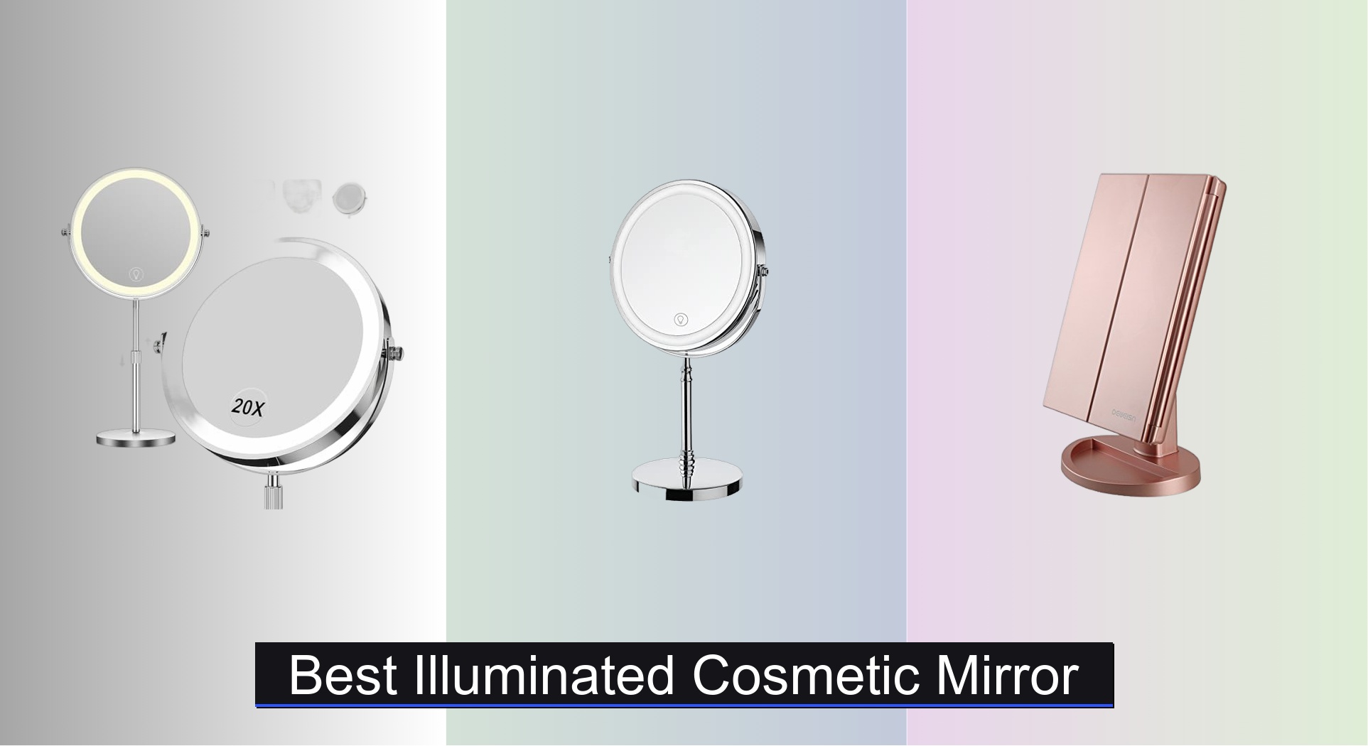 7 Best Illuminated Cosmetic Mirrors of 2026